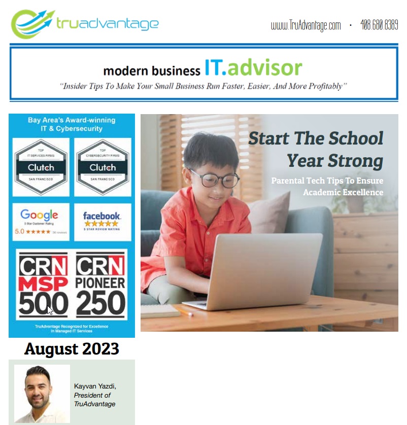Our August 2023 "Modern Business IT.Advisor" is Printed and Published ...